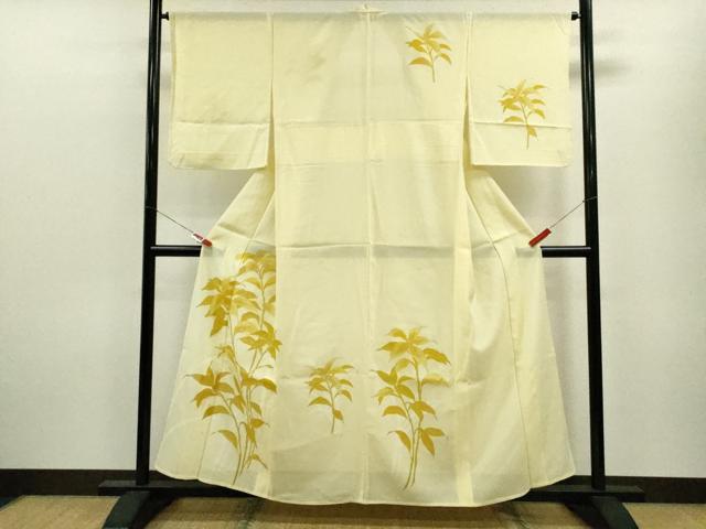 ■■■　サイズ　■■■ 身丈 155.5cm（肩から） 裄丈 67cm 袖丈 51.5cm　縫込み 5cm 袖幅 33cm 前幅 23.5cm 後幅 29cm 着物縫いこみ 内揚げ 10cm 裄 お袖側 約1cm　身頃側 約0.5cm ■■...