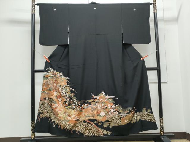 ■■■　サイズ　■■■ 身丈 153cm（肩から） 裄丈 63cm 袖丈 50cm　縫込み 4cm 袖幅 33cm 前幅 25cm 後幅 30cm 着物縫いこみ 内揚げ 10cm 裄 お袖側 約4cm　身頃側 約5cm ■■■　商品詳細　■...