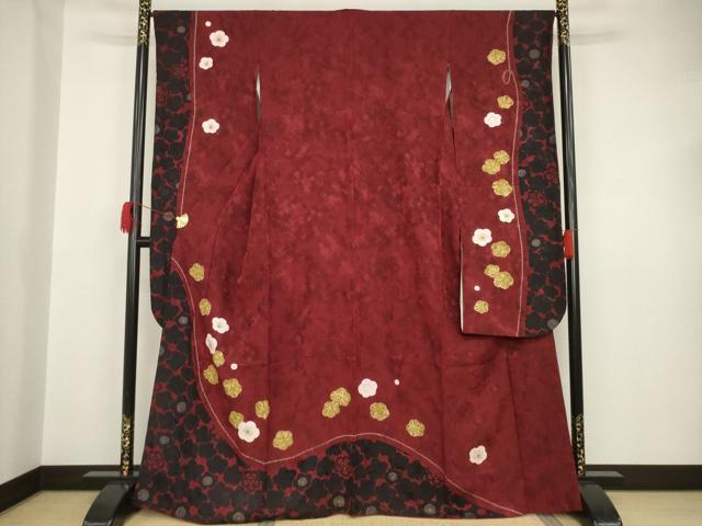 ■■■　サイズ　■■■ 身丈 165cm（肩から） 裄丈 66.5cm 袖丈 109cm　縫込み 8cm 袖幅 34cm 前幅 24cm 後幅 31cm 着物縫いこみ 内揚げ 4cm 裄 お袖側 約1cm　身頃側 約4cm ■■■　商品詳細...