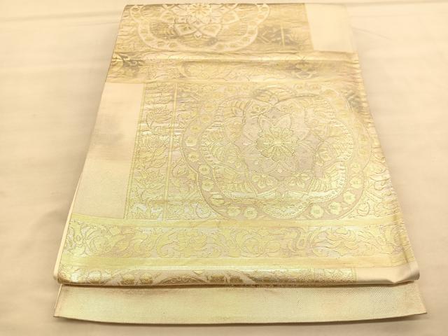 ■■■　サイズ　■■■ 長さ 442cm 幅 30.5cm程 ■■■　商品詳細　■■■ 【正絹・芯なし・関西仕立て】 詳細に関しましては、画像をご確認ください。 大変上質な逸品になります。 お安く出品致しますので、是非この機会にいかがでしょ...