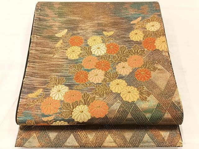 ■■■　サイズ　■■■ 長さ 428cm 幅 30cm程 ■■■　商品詳細　■■■ 【正絹・芯なし】 詳細に関しましては、画像をご確認ください。 大変上質な逸品になります。 お安く出品致しますので、是非この機会にいかがでしょうか？ ■■■　...