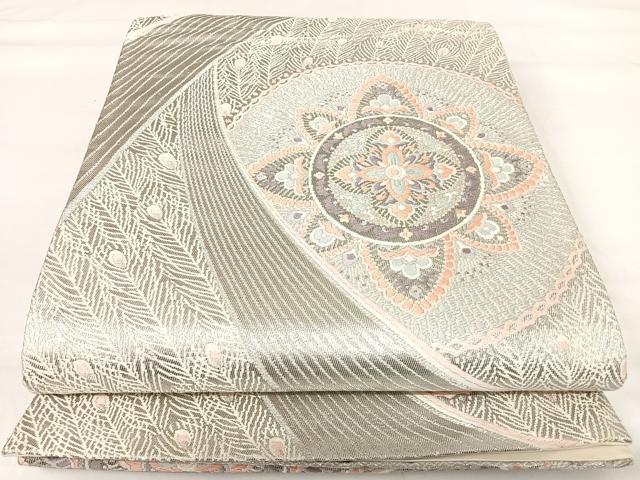 ■■■　サイズ　■■■ 長さ 424cm 幅 30cm程 ■■■　商品詳細　■■■ 【正絹・芯なし】 詳細に関しましては、画像をご確認ください。 大変上質な逸品になります。 お安く出品致しますので、是非この機会にいかがでしょうか？ ※汚れ等...