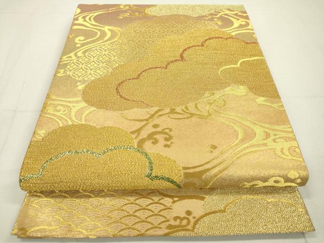 ■■■　サイズ　■■■ 長さ 432cm 幅 31cm程 ■■■　商品詳細　■■■ 【正絹】 状態は締めてはおりますが 特に目立ったシミ汚れなどもなく大変良い状態です。 大変上質な逸品になります。 お安く出品致しますので、是非この機会にいか...