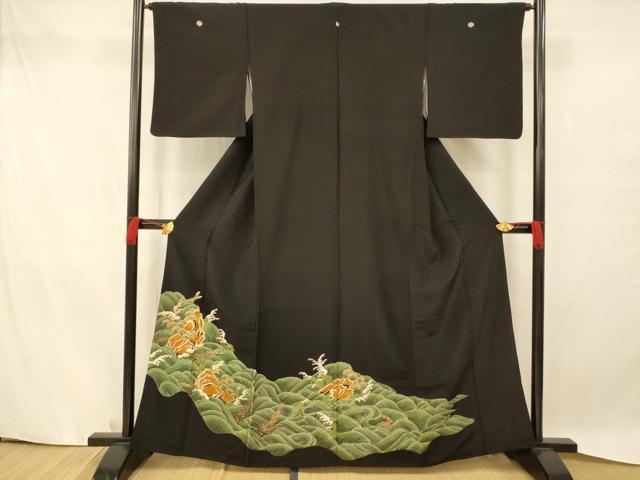 ■■■　サイズ　■■■ 身丈 161cm（肩から） 裄丈 64.5cm 袖丈 49.5cm　縫込み 3cm 袖幅 32.5cm 前幅 23cm 後幅 30cm 着物縫いこみ 内揚げ 1.5cm 裄 お袖側 約3cm　身頃側 約1cm ■■■...