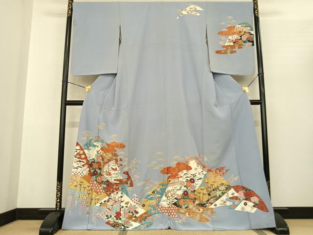 ■■■　サイズ　■■■ 身丈 168cm（肩から） 裄丈 68cm 袖丈 59cm　縫込み 5.5cm 袖幅 35cm 前幅 24cm 後幅 31cm 着物縫いこみ 内揚げ 4cm 裄 お袖側 約1cm　身頃側 約1.5cm ■■■　商品詳...