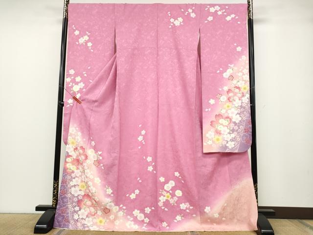 ■■■　サイズ　■■■ 身丈 171cm（肩から） 裄丈 68cm 袖丈 113cm　縫込み 10cm 袖幅 35.5cm 前幅 24.5cm 後幅 30cm 着物縫いこみ 内揚げ 6cm 裄 お袖側 約3cm　身頃側 約4cm ■■■　商...
