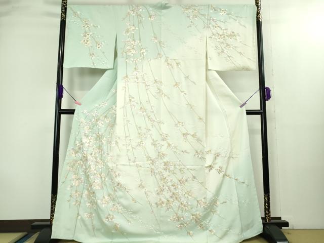 ■■■　サイズ　■■■ 身丈 168.5cm（肩から） 裄丈 68.5cm 袖丈 49cm　 縫込み 3cm 袖幅 34.5cm 前幅 24.5cm 後幅 30.5cm 着物縫いこみ 内揚げ 2.5cm 裄 お袖側 約 1cm　身頃側 約 ...