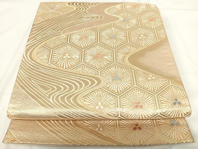 ■■■　サイズ　■■■ 長さ 424cm 幅 31cm程 ■■■　商品詳細　■■■ 【正絹】 詳細に関しましては、画像をご確認ください。 大変上質な逸品になります。 お安く出品致しますので、是非この機会にいかがでしょうか？ ※汚れ等に関しま...