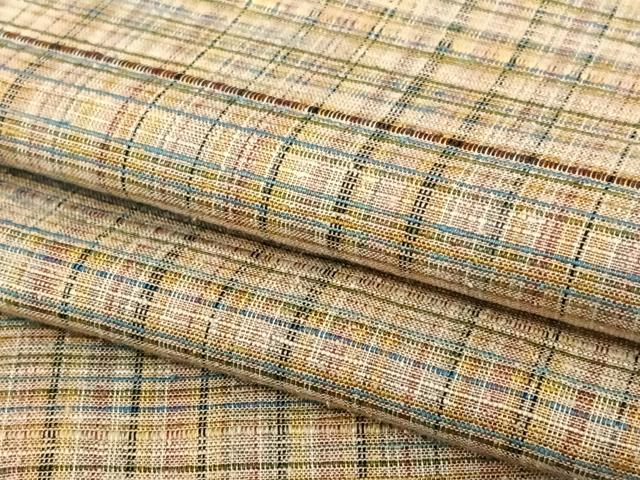 ■■■　サイズ　■■■ 身丈 165cm（肩から） 裄丈 68cm 袖丈 51cm　縫込み 6cm 袖幅 34cm 前幅 29.5cm 後幅 32cm 着物縫いこみ 内揚げ 0cm 裄 お袖側 約2.5cm　身頃側 約2.5cm ■■■　商...