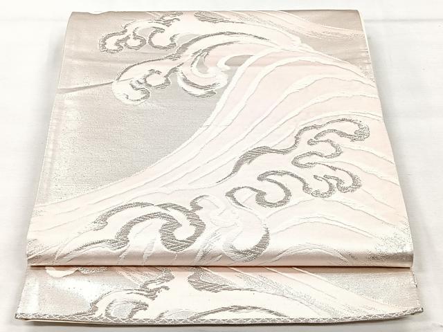 ■■■　サイズ　■■■ 長さ 420cm 幅 31cm程 ■■■　商品詳細　■■■ 【正絹・芯なし】 詳細に関しましては、画像をご確認ください。 大変上質な逸品になります。 お安く出品致しますので、是非この機会にいかがでしょうか？※汚れ等に...