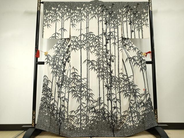 ■■■　サイズ　■■■ 身丈 163cm（肩から） 裄丈 66cm 袖丈 49.5cm　縫込み 5cm 袖幅 34cm 前幅 24.5cm 後幅 30.5cm 着物縫いこみ 内揚げ 3.5cm 裄 お袖側 約1cm　身頃側 約3.5cm ■...