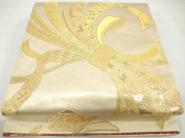 ■■■　サイズ　■■■ 長さ 436cm 幅 31cm程 ■■■　商品詳細　■■■ 【正絹】 詳細に関しましては、画像をご確認ください。 大変上質な逸品になります。 お安く出品致しますので、是非この機会にいかがでしょうか？ ■■■　注意事項...