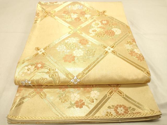 ■■■　サイズ　■■■ 長さ 422cm 幅 31cm程 ■■■　商品詳細　■■■ 【正絹・芯なし】 詳細に関しましては、画像をご確認ください。 大変上質な逸品になります。 お安く出品致しますので、是非この機会にいかがでしょうか？ ■■■　...