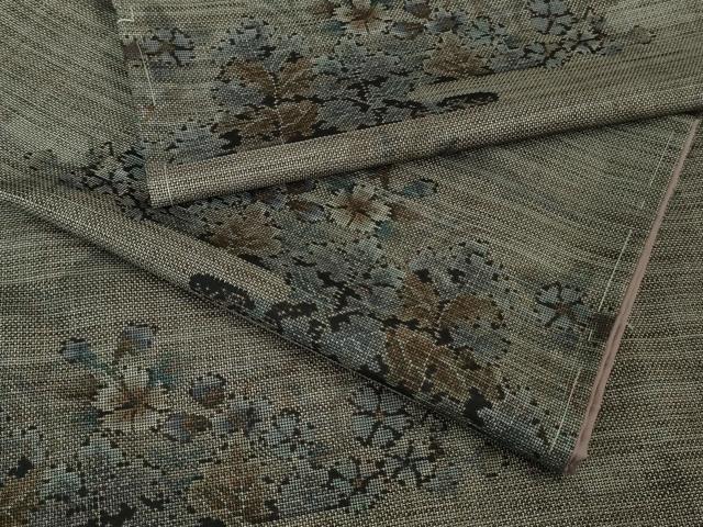 ■■■　サイズ　■■■ 身丈 161.5cm（肩から） 裄丈 67cm 袖丈 47cm 縫込み 2.5cm 袖幅 34cm 前幅 26cm 後幅 30.5cm 着物縫いこみ 内揚げ 2cm 裄 お袖側 約 1.5cm　身頃側 約 2cm ■...