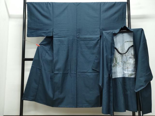 ■■■　サイズ　■■■ 【着物】 身丈 139.5cm（肩から） 裄丈 66.5cm 袖丈 49cm　縫込み 0cm 袖幅 34cm 前幅 25cm 後幅 30.5cm 着物縫いこみ 内揚げ 5cm 裄 お袖側 約2.5cm　身頃側 約1....