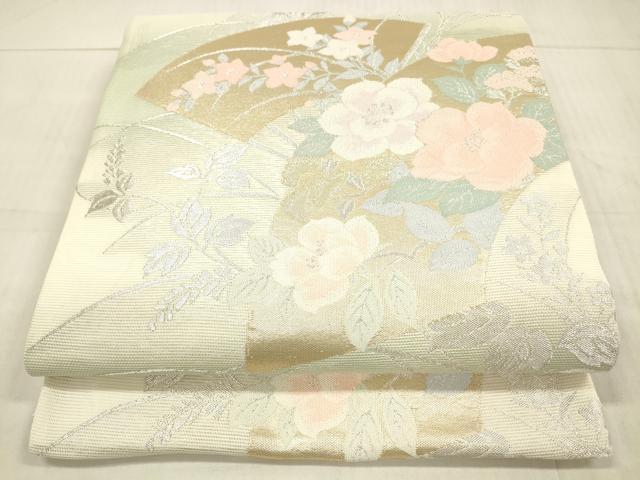 ■■■　サイズ　■■■ 長さ 426cm 幅 30.5cm程 ■■■　商品詳細　■■■ 【正絹】 状態は1.2回程しか締めておらず 特に目立ったシミ汚れなどもなく大変良い状態です。 大変上質な逸品になります。 お安く出品致しますので、是非こ...