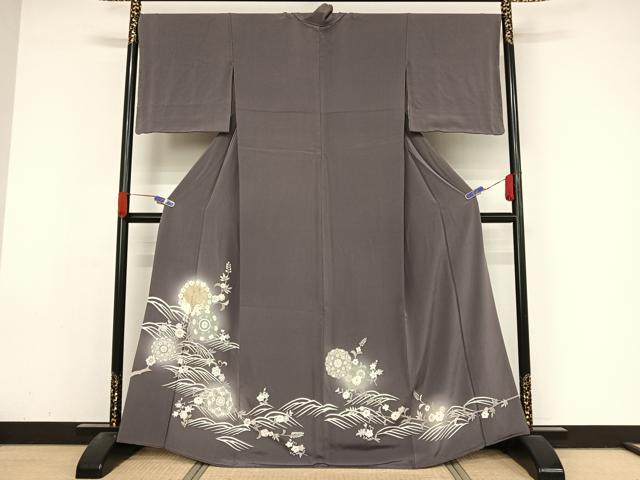 ■■■　サイズ　■■■ 身丈 166cm（肩から） 裄丈 69cm 袖丈 49cm　縫込み 2cm 袖幅 35.5cm 前幅 25cm 後幅 30cm 着物縫いこみ 内揚げ 3cm 裄 お袖側 約0cm　身頃側 約3cm ■■■　商品詳細　...