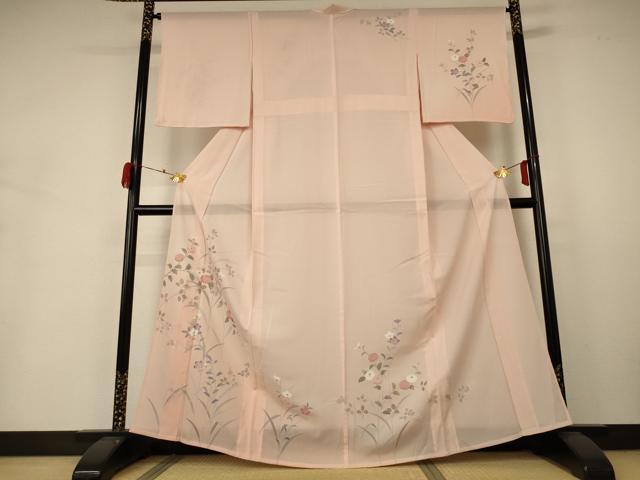 ■■■　サイズ　■■■ 身丈 164cm（肩から） 裄丈 64.5cm 袖丈 49cm　縫込み 2.5cm 袖幅 33.5cm 前幅 25cm 後幅 31cm 着物縫いこみ 内揚げ 4cm 裄 お袖側 約1cm　身頃側 約2cm ■■■　商...