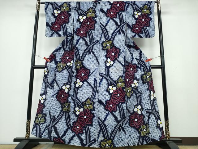 ■■■　サイズ　■■■ 身丈 161cm（肩から） 裄丈 67.5cm 袖丈 45cm　縫込み 2.5cm 袖幅 36cm 前幅 26cm 後幅 30cm 着物縫いこみ 内揚げ 0cm 裄 お袖側 約1cm　身頃側 約3cm ■■■　商品詳...