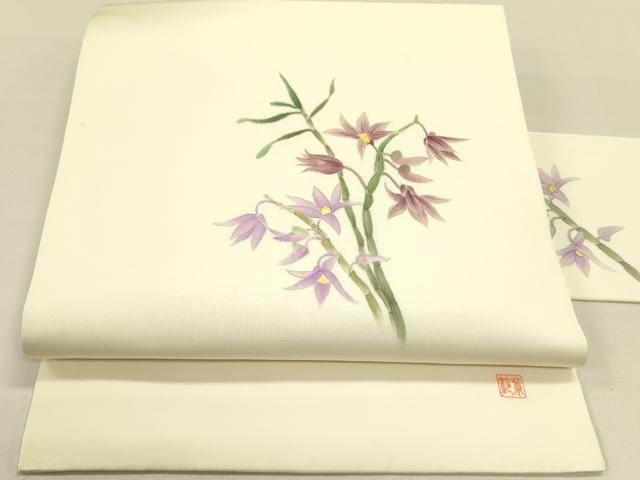 ■■■　サイズ　■■■ 長さ 360cm 幅 31cm程 ■■■　商品詳細　■■■ 【正絹】 状態は締めてはおりますが 特に目立ったシミ汚れなどもなく大変良い状態です。 大変上質な逸品になります。 お安く出品致しますので、是非この機会にいか...