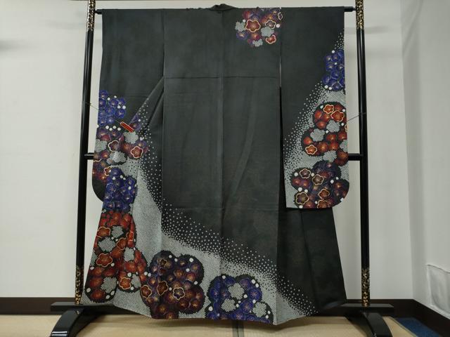 ■■■　サイズ　■■■ 身丈 159cm（肩から） 裄丈 63.5cm 袖丈 103cm　縫込み 5cm 袖幅 32.5cm 前幅 25cm 後幅 30cm 着物縫いこみ 内揚げ 6cm 裄 お袖側 約2cm　身頃側 約5cm ■■■　商品...