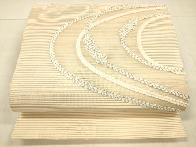 ■■■　サイズ　■■■ 長さ 348cm 幅 30cm程 ■■■　商品詳細　■■■ 【正絹】 状態は接写画像のように 胴回り・裏地に薄い汚れがございますが その他特に目立ったシミ汚れなどもなく大変良い状態です。 大変上質な逸品になります。 ...