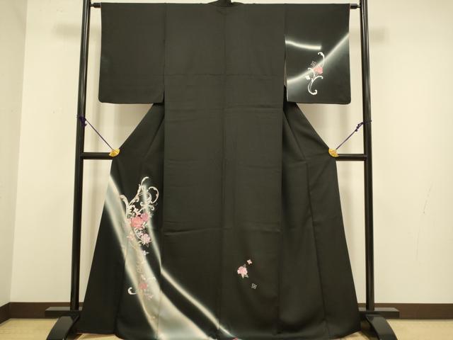 ■■■　サイズ　■■■ 身丈 166.5cm（肩から） 裄丈 62.5cm 袖丈 51.5cm　縫込み 6cm 袖幅 32.5cm 前幅 23cm 後幅 29cm 着物縫いこみ 内揚げ 4.5cm 裄 お袖側 約3cm　身頃側 約4cm ■...