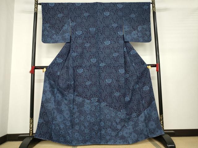 ■■■　サイズ　■■■ 身丈 162cm（肩から） 裄丈 64.5cm 袖丈 51cm　縫込み 5.5cm 袖幅 32.5cm 前幅 24cm 後幅 30cm 着物縫いこみ 内揚げ 2.5cm 裄 お袖側 約2.5cm　身頃側 約1cm ■...