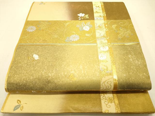 ■■■　サイズ　■■■ 長さ 432cm 幅 31cm程 ■■■　商品詳細　■■■ 【正絹】 詳細に関しましては、画像をご確認ください。 大変上質な逸品になります。 お安く出品致しますので、是非この機会にいかがでしょうか？ ※汚れ等に関しま...