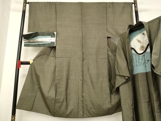 ■■■　サイズ　■■■ 【着物】 身丈 138cm（肩から） 裄丈 66cm 袖丈 49cm　縫込み 5cm 袖幅 33.5cm 前幅 25.5cm 後幅 30.5cm 着物縫いこみ 内揚げ 15cm 裄 お袖側 約1cm　身頃側 約1cm...