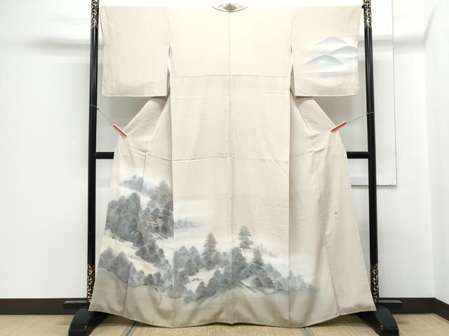 ■■■　サイズ　■■■ 身丈 163cm（肩から） 裄丈 67cm 袖丈 48cm　縫込み 15cm 袖幅 34cm 前幅 26cm 後幅 30cm 着物縫いこみ 内揚げ 4cm 裄 お袖側 約3cm　身頃側 約2cm ■■■　商品詳細　■...