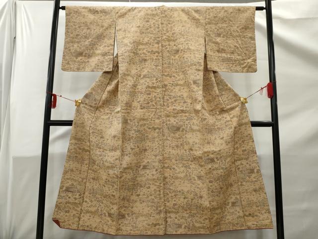 ■■■　サイズ　■■■ 身丈 147.5cm（肩から） 裄丈 63cm 袖丈 46.5cm　縫込み 3.5cm 袖幅 32.5cm 前幅 22.5cm 後幅 28.5cm 着物縫いこみ 内揚げ 1.5cm 裄 お袖側 約3cm　身頃側 約4...