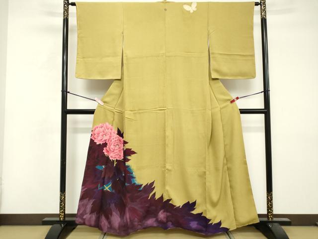■■■　サイズ　■■■ 身丈 158cm（肩から） 裄丈 63cm 袖丈 56cm　縫込み 5cm 袖幅 33cm 前幅 23cm 後幅 30cm 着物縫いこみ 内揚げ 4cm 裄 お袖側 約4cm　身頃側 約4cm ■■■　商品詳細　■■...