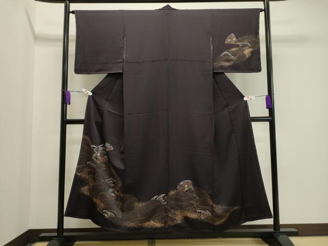■■■　サイズ　■■■ 身丈 150cm（肩から） 裄丈 65cm 袖丈 45.5cm　縫込み 5.5cm 袖幅 34cm 前幅 24.5cm 後幅 30.5cm 着物縫いこみ 内揚げ 5.5cm 裄 お袖側 約2cm　身頃側 約4cm ■...