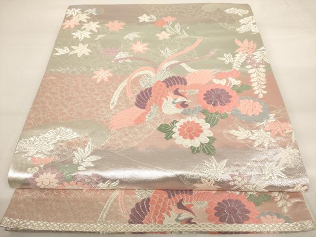 ■■■　サイズ　■■■ 長さ 436cm 幅 31cm程 ■■■　商品詳細　■■■ 【正絹・芯なし】 詳細に関しましては、画像をご確認ください。 大変上質な逸品になります。 お安く出品致しますので、是非この機会にいかがでしょうか？ ※汚れ等...