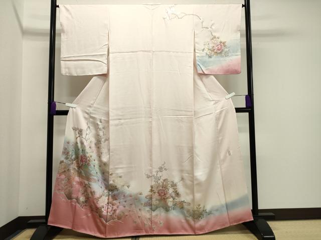 ■■■　サイズ　■■■ 身丈 162.5cm（肩から） 裄丈 64.5cm 袖丈 52.5cm　縫込み 3.5cm 袖幅 33.5cm 前幅 24cm 後幅 30cm 着物縫いこみ 内揚げ 3cm 裄 お袖側 約2.5cm　身頃側 約3cm...