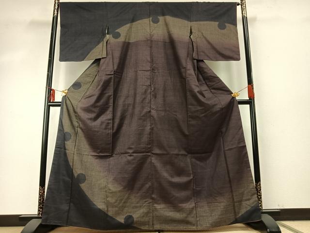 ■■■　サイズ　■■■ 身丈 164cm（肩から） 裄丈 66cm 袖丈 50cm　縫込み 4cm 袖幅 34cm 前幅 24cm 後幅 30cm 着物縫いこみ 内揚げ 3cm 裄 お袖側 約2cm　身頃側 約3cm ■■■　商品詳細　■■...
