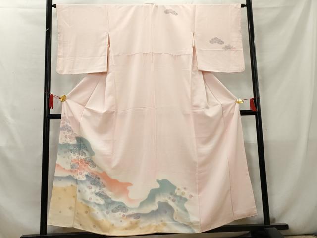 ■■■　サイズ　■■■ 身丈 154cm（肩から） 裄丈 65cm 袖丈 50.5cm　縫込み 1cm 袖幅 34.5cm 前幅 24cm 後幅 26.5cm 着物縫いこみ 内揚げ 7cm 裄 お袖側 約1.5cm　身頃側 約3cm ■■■...