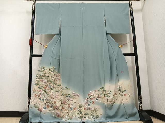 ■■■　サイズ　■■■ 身丈 168cm（肩から） 裄丈 67.5cm 袖丈 47cm　縫込み 3.5cm 袖幅 34cm 前幅 23.5cm 後幅 30.5cm 着物縫いこみ 内揚げ 1cm 裄 お袖側 約0cm　身頃側 約1cm ■■■...