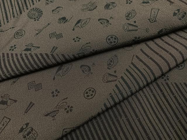 ■■■　サイズ　■■■ 身丈 158.5cm（肩から） 裄丈 66cm 袖丈 47cm　縫込み 5.5cm 袖幅 33.5cm 前幅 24cm 後幅 30.5cm 着物縫いこみ 内揚げ 5cm 裄 お袖側 約0cm　身頃側 約1cm ■■■...