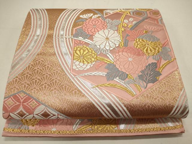 ■■■　サイズ　■■■ 長さ 428cm 幅 30.5cm程 ■■■　商品詳細　■■■ 【正絹・芯なし】 詳細に関しましては、画像をご確認ください。 大変上質な逸品になります。 お安く出品致しますので、是非この機会にいかがでしょうか？ ■■...