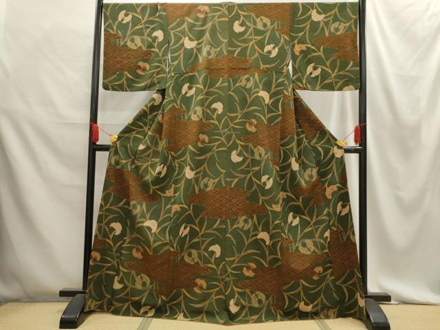 ■■■　サイズ　■■■ 身丈 167cm（肩から） 裄丈 68cm 袖丈 48cm　縫込み 1.5cm 袖幅 34cm 前幅 28.5cm 後幅 31.5cm 着物縫いこみ 内揚げ 0cm 裄 お袖側 約1cm　身頃側 約1cm ■■■　商...