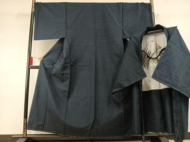 ■■■　サイズ　■■■ 【着物】 身丈 155cm（肩から） 裄丈 72.5cm 袖丈 49cm　縫込み 3.5cm 袖幅 37cm 前幅 25cm 後幅 31cm 着物縫いこみ 内揚げ 0cm 裄 お袖側 約2cm　身頃側 約2cm 【羽...