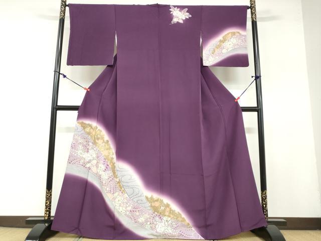 ■■■　サイズ　■■■ 身丈 164cm（肩から） 裄丈 65cm 袖丈 48.5cm　縫込み 6cm 袖幅 33cm 前幅 24cm 後幅 29.5cm 着物縫いこみ 内揚げ 3cm 裄 お袖側 約2cm　身頃側 約2cm ■■■　商品詳...