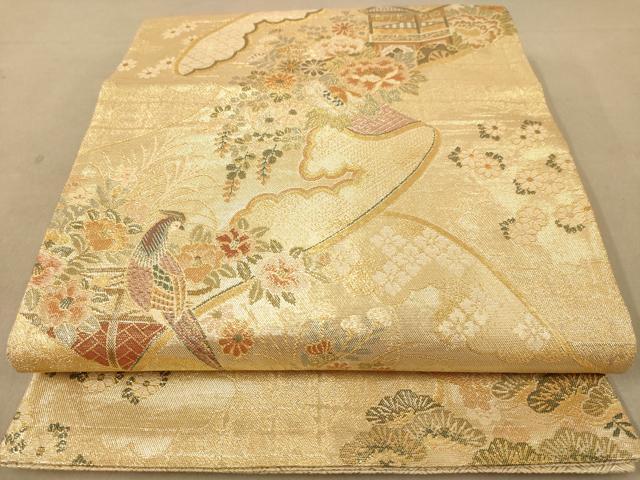 ■■■　サイズ　■■■ 長さ 440cm 幅 31cm程 ■■■　商品詳細　■■■ 【正絹】 詳細に関しましては、画像をご確認ください。 大変上質な逸品になります。 お安く出品致しますので、是非この機会にいかがでしょうか？ ■■■　注意事項...