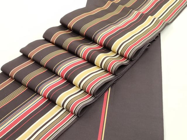 ■■■　サイズ　■■■ 長さ 336cm 幅 15cm程 ■■■　商品詳細　■■■ 【正絹】 状態は接写画像のように表地、裏面に汚れがございますが その他特に目立ったシミ汚れなどもなく大変良い状態です。 本場筑前博多織は、 福岡県福岡市博多...