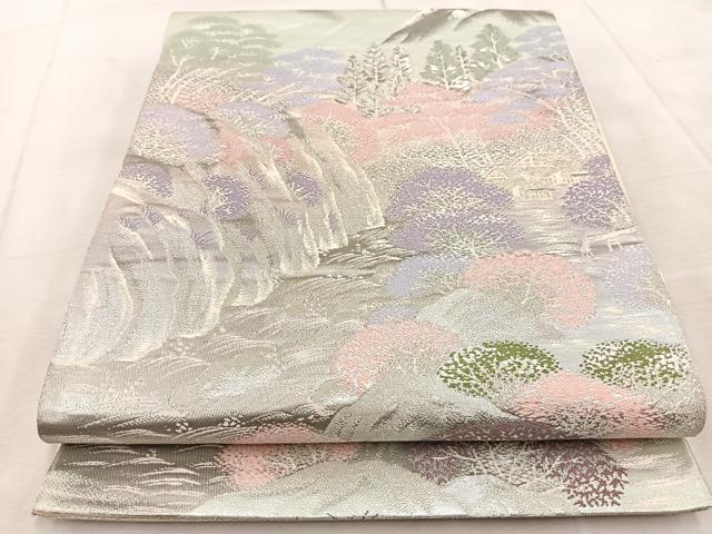 ■■■　サイズ　■■■ 長さ 424cm 幅 31cm程 ■■■　商品詳細　■■■ 【正絹・芯なし】 詳細に関しましては、画像をご確認ください。 大変上質な逸品になります。 お安く出品致しますので、是非この機会にいかがでしょうか？ ■■■　...