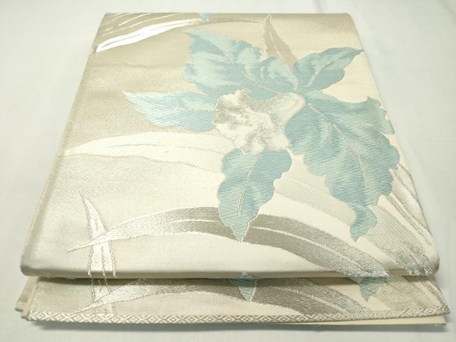 ■■■　サイズ　■■■ 長さ 416cm 幅 31cm程 ■■■　商品詳細　■■■ 【正絹・芯なし】 詳細に関しましては、画像をご確認ください。 大変上質な逸品になります。 お安く出品致しますので、是非この機会にいかがでしょうか？ ※汚れ等...