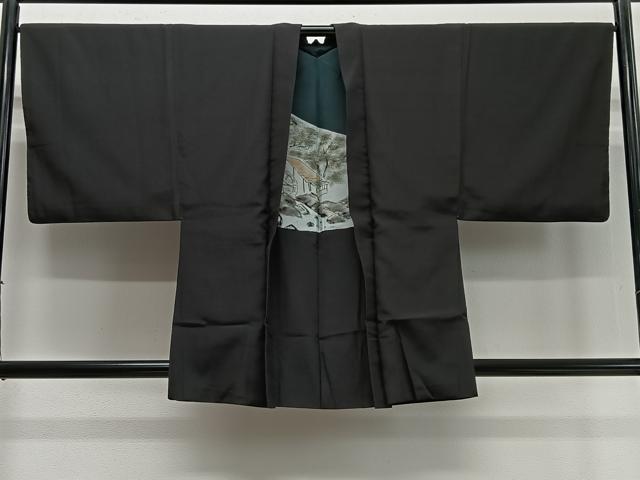 ■■■　サイズ　■■■ 身丈 84.5cm（肩から） 裄丈 67cm 袖丈 46.5cm　縫込み 3cm 袖幅 34cm 前幅 21cm 後幅 30.5cm 裄 お袖側 約0cm　身頃側 約0cm ■■■　商品詳細　■■■ 【正絹】 状態は...