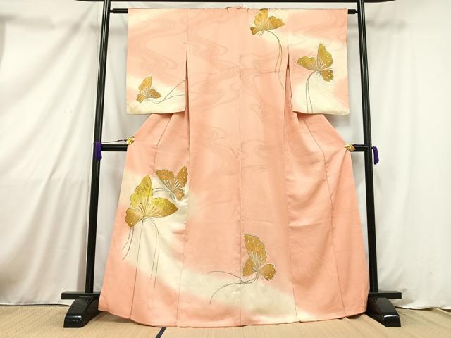 ■■■　サイズ　■■■ 身丈 167cm（肩から） 裄丈 64cm 袖丈 61cm　縫込み 7cm 袖幅 32cm 前幅 24cm 後幅 29cm 着物縫いこみ 内揚げ 0cm 裄 お袖側 約3cm　身頃側 約5cm ■■■　商品詳細　■■...